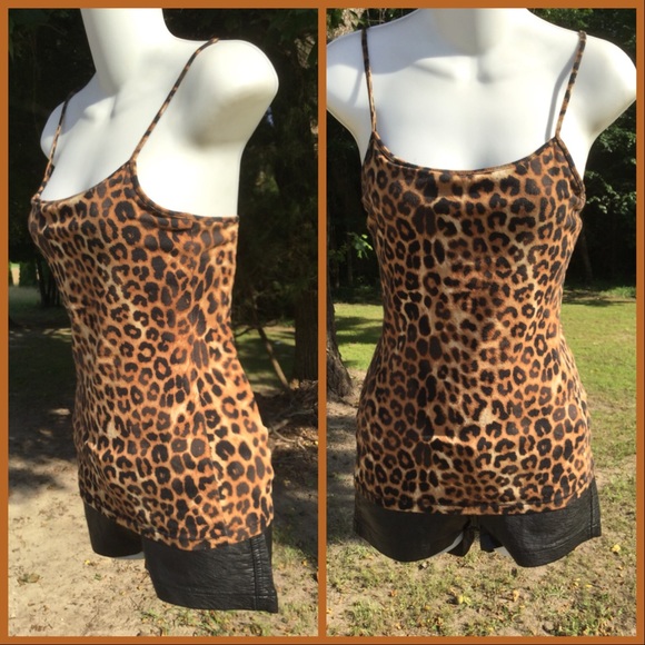 Express | Tops | Cheetah Tank | Poshmark